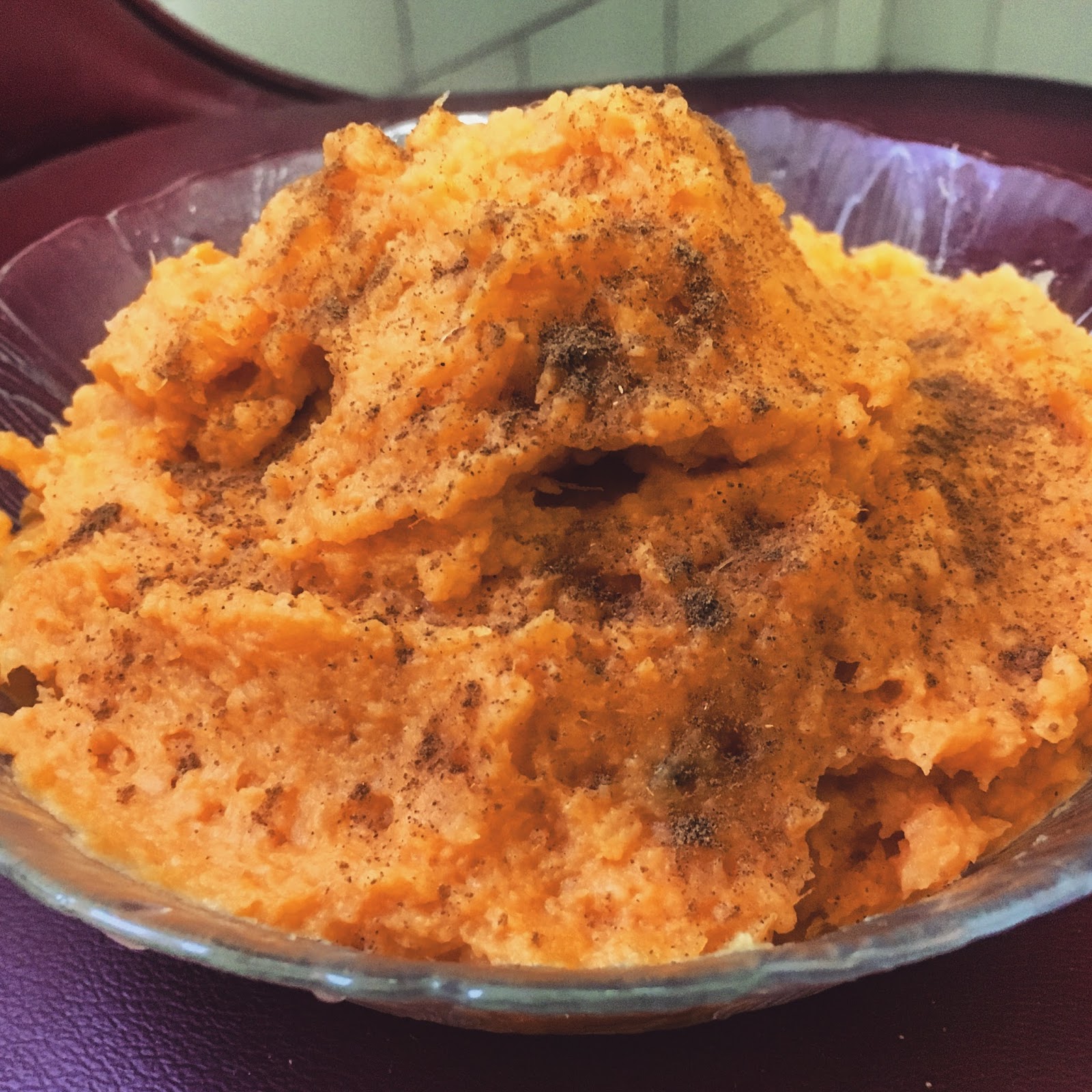 The Awesome Sauce Kitchen: Mashed Maple Yams