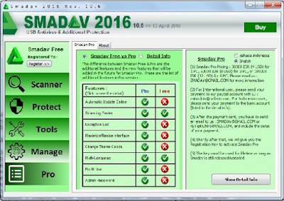 UPDATE SMADAV-MU, SMADAV 2016 REV. 10.7 SUDAH DI RILIS - Arsip Operator ...