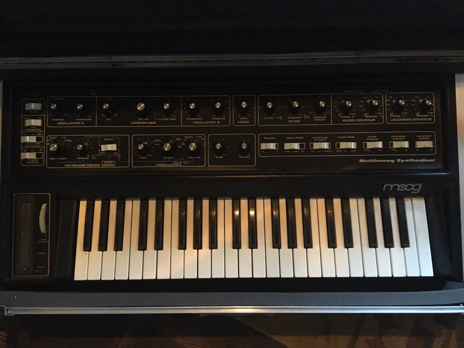 Matrixsynth Moog Multimoog Keyboard Synthesizer
