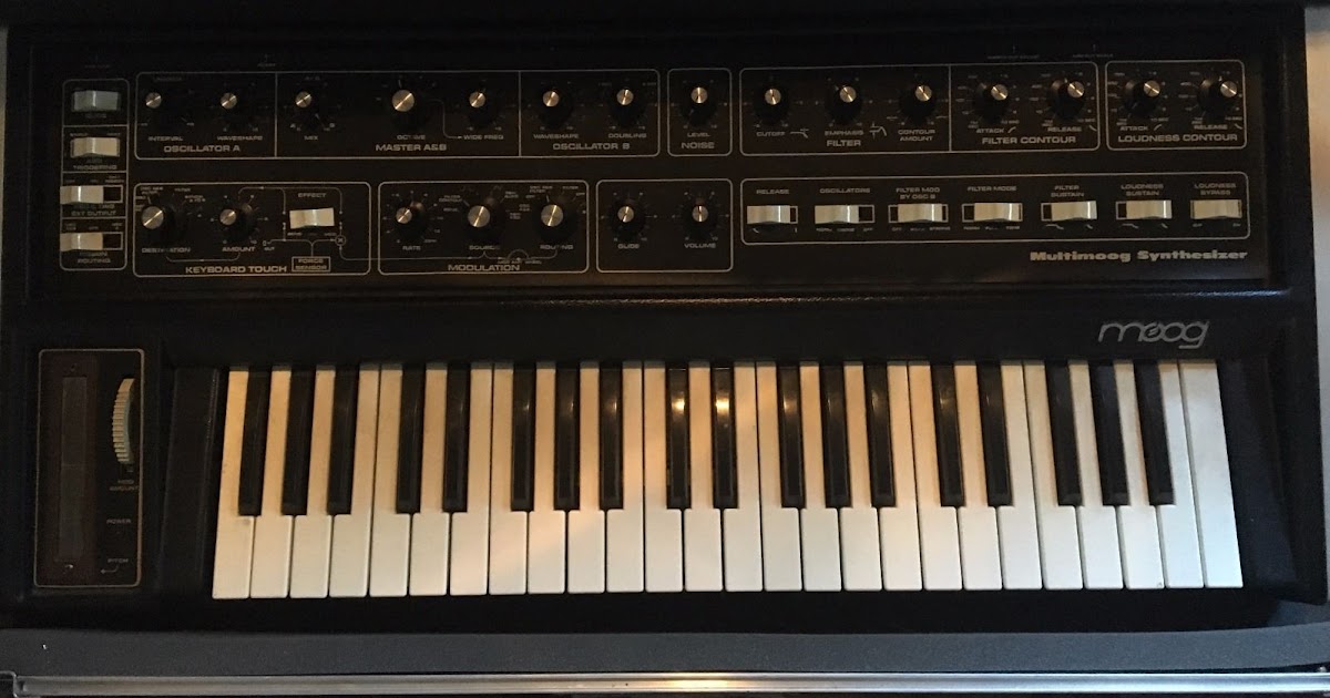 MATRIXSYNTH: Moog Multimoog Keyboard Synthesizer