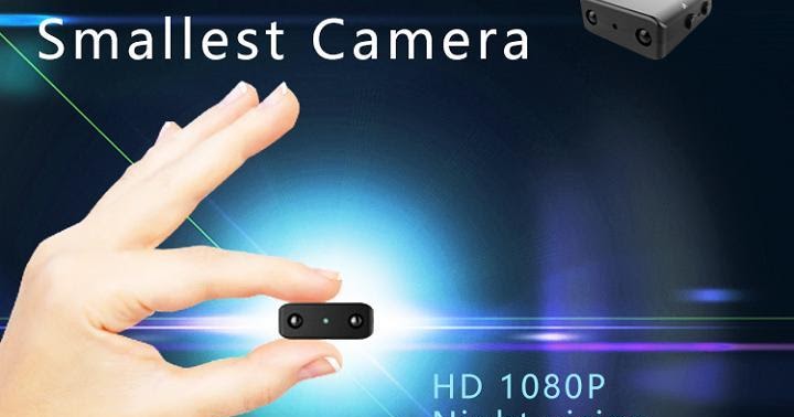 The world's smallest 1080P spy camera, motion detection, infrared night ...