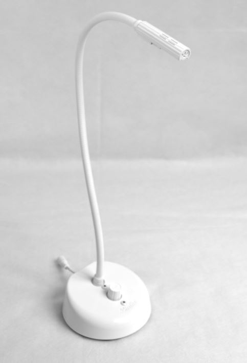 Gooseneck Task Lights & Accessories: New White Gooseneck Task Light ...