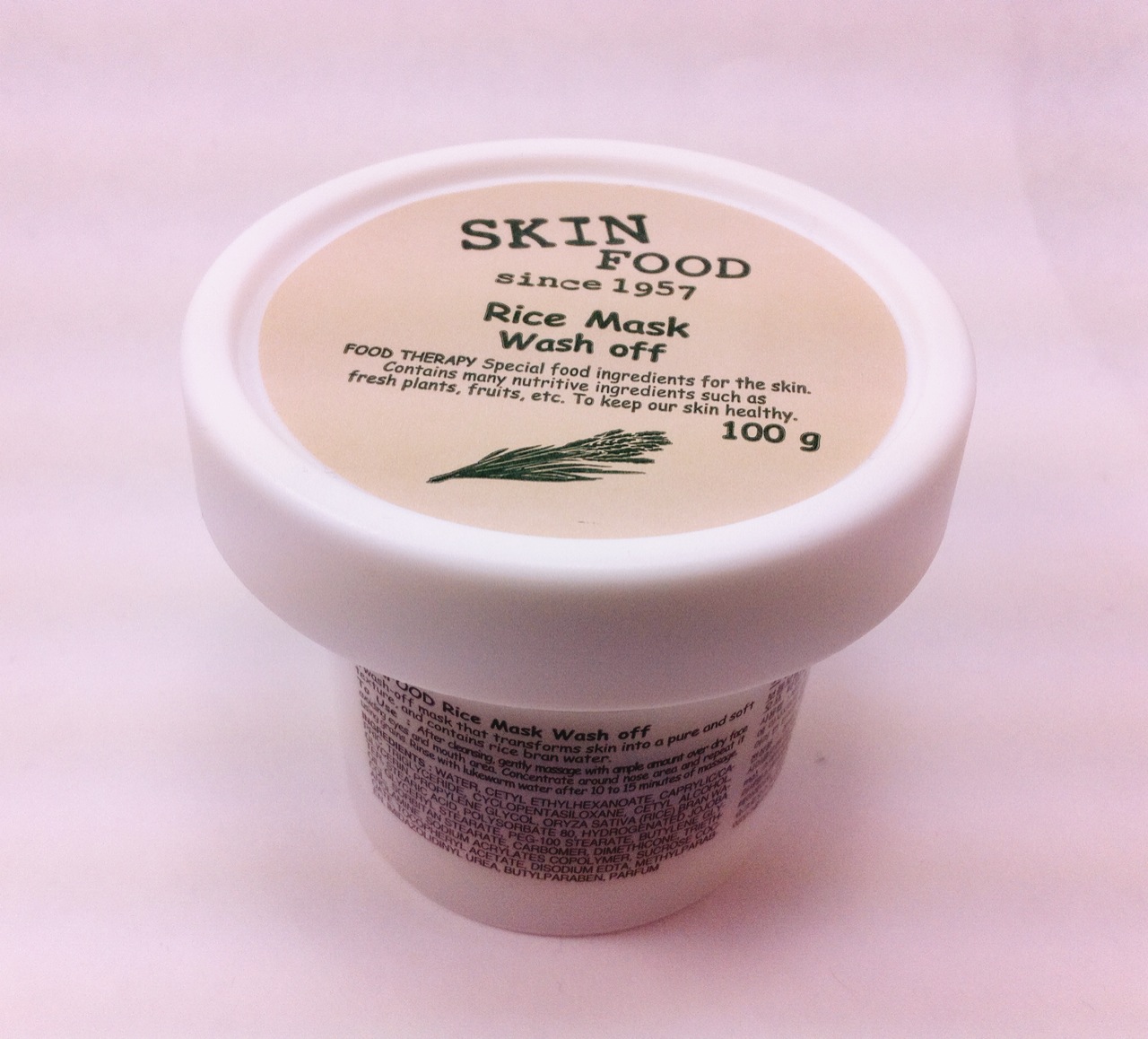 Review: Skinfood Rice Mask | Gloriaus Days