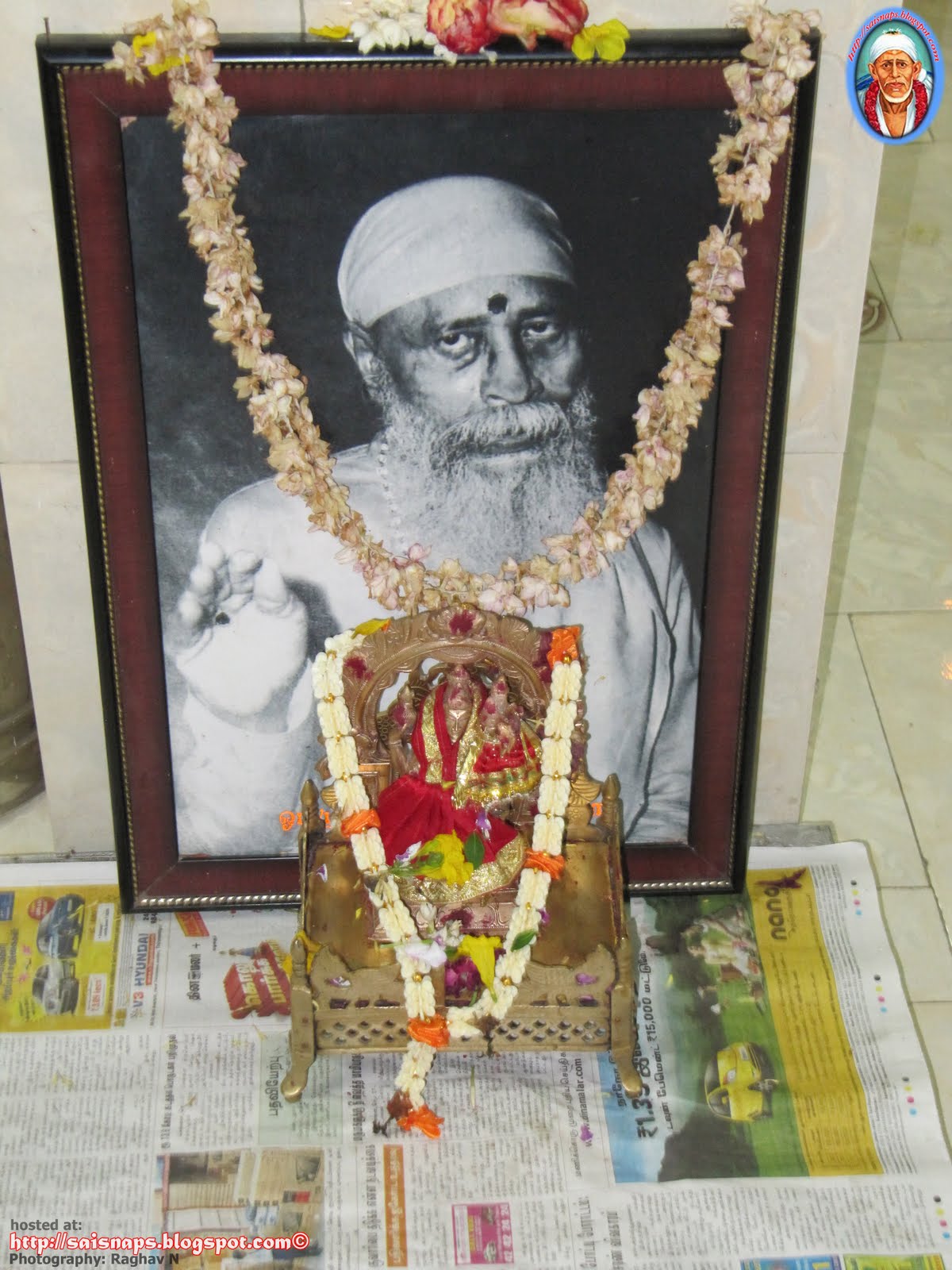 Sai Wallpaper: Sri Ananda Sai Baba Mandir. Poonthandalam, Nandampakkam ...