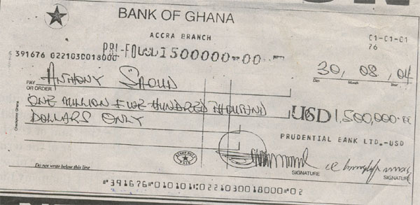 Comment Remplir Un Chèque En Ghana - COMMENT REMPLIR