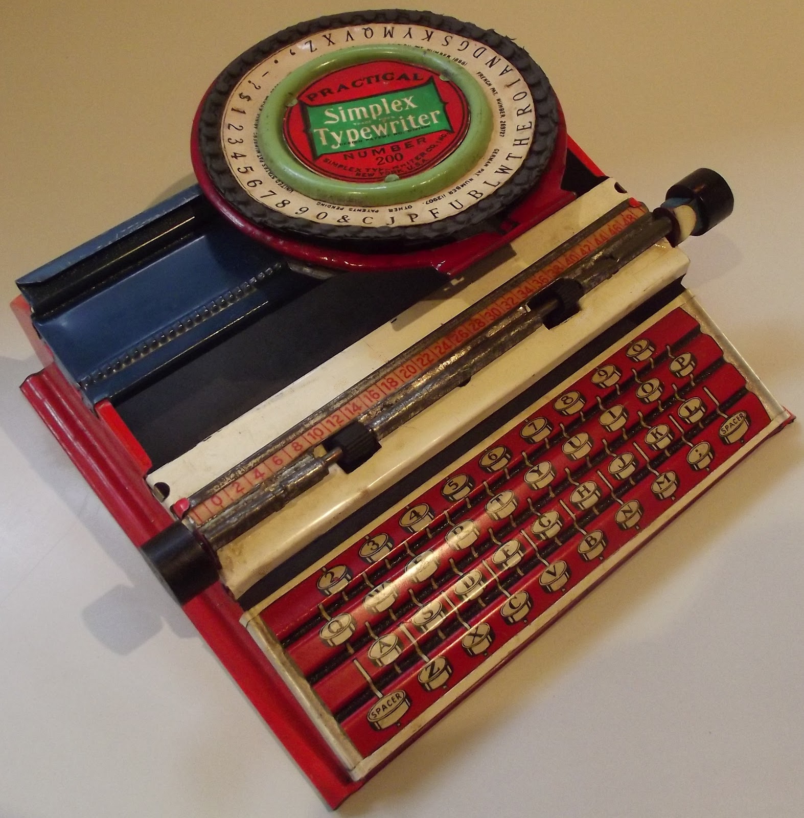 oz.Typewriter: The Simplex Typewriter: Glorious Simplicity!