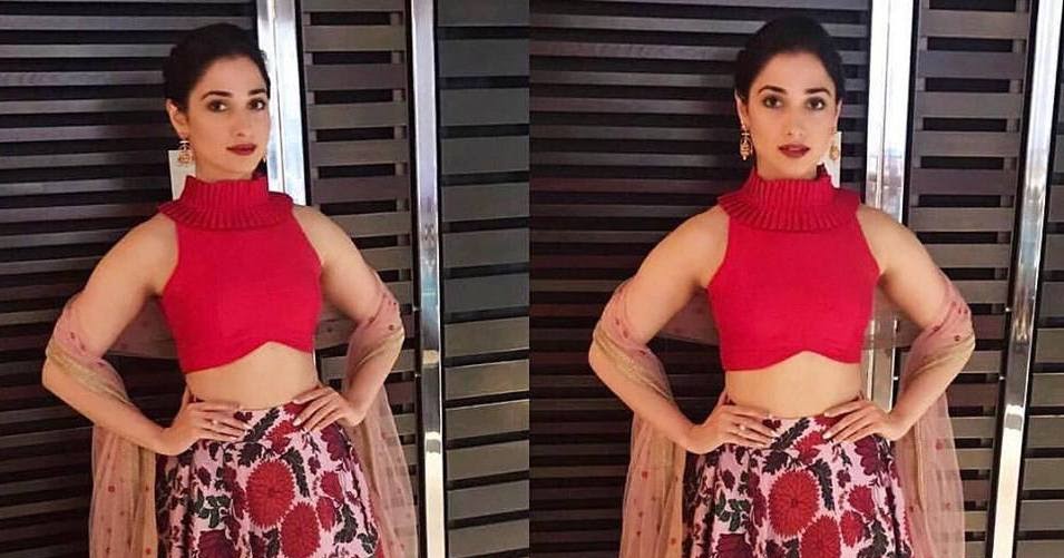 Celebrities in Ashwini Reddy Lehengas - Saree Blouse Patterns