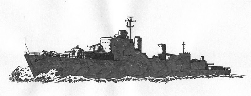 WARSHIPSRESEARCH: The Swedish destroyer Smaland in 1955
