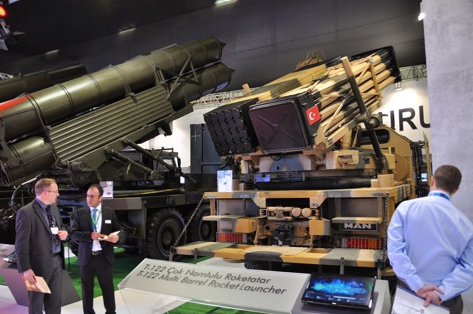 Asian Defence News: Turkish indigenous multi-barrel rocket launcher on ...