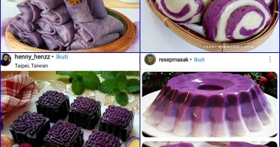 19 Aneka Resep Kudapan Dari Ubi Ungu - Blog Tri Wahyuni