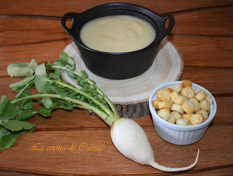 Crema de nabo - La cocina de Catina