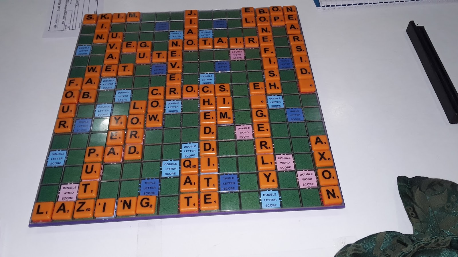 Capgemini International Scrabble Tournament 2017 - Day 3 - Scrabbling Away