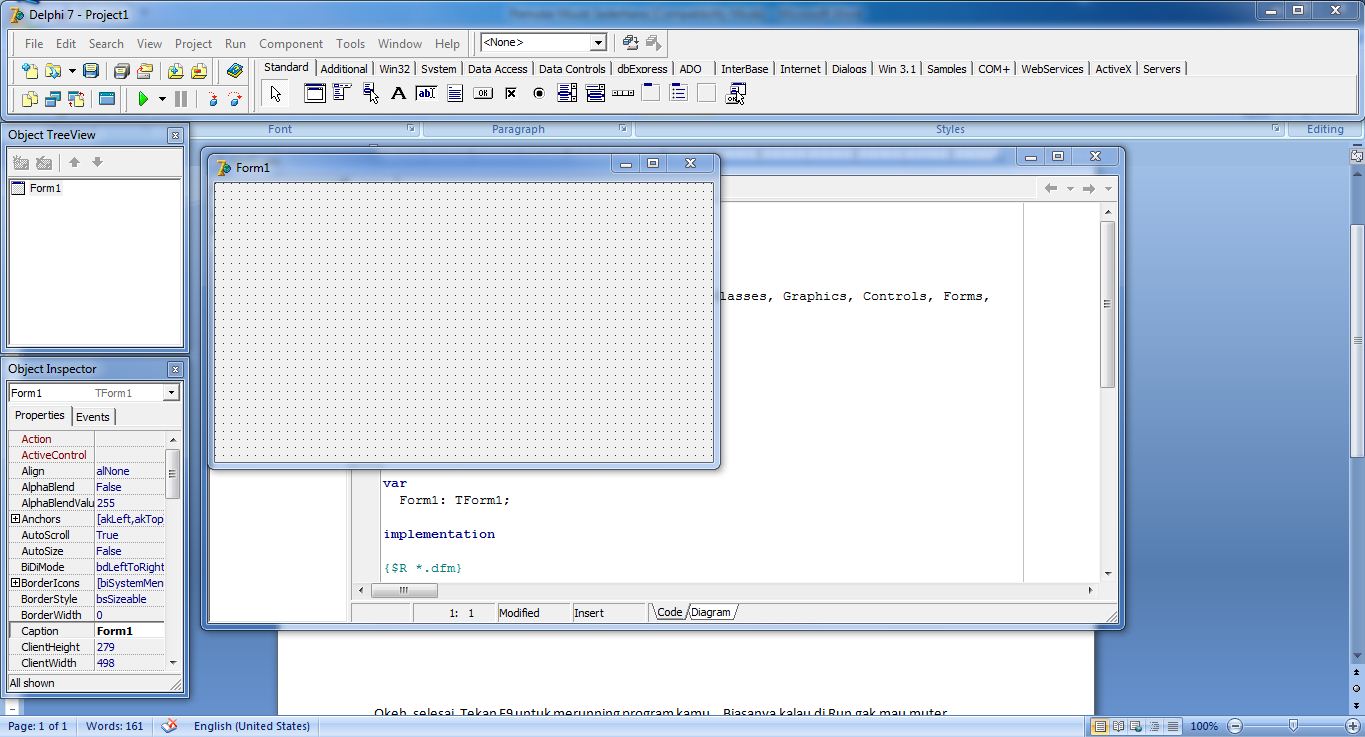cara membuat media player di delphi 7 | Diky Sang Juara