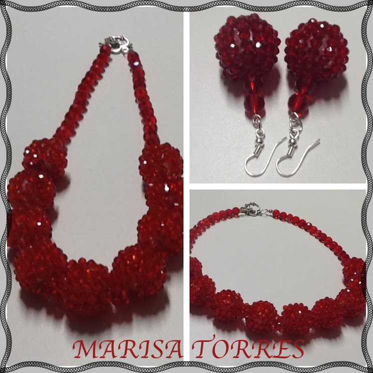 Taller de Artesanía - Página Principal: CONJUNTO DE COLLAR Y PENDIENTES ...