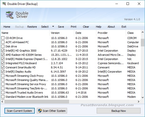 Cara Backup dan Restore Driver Menggunakan Double Driver - Pusat Beranda