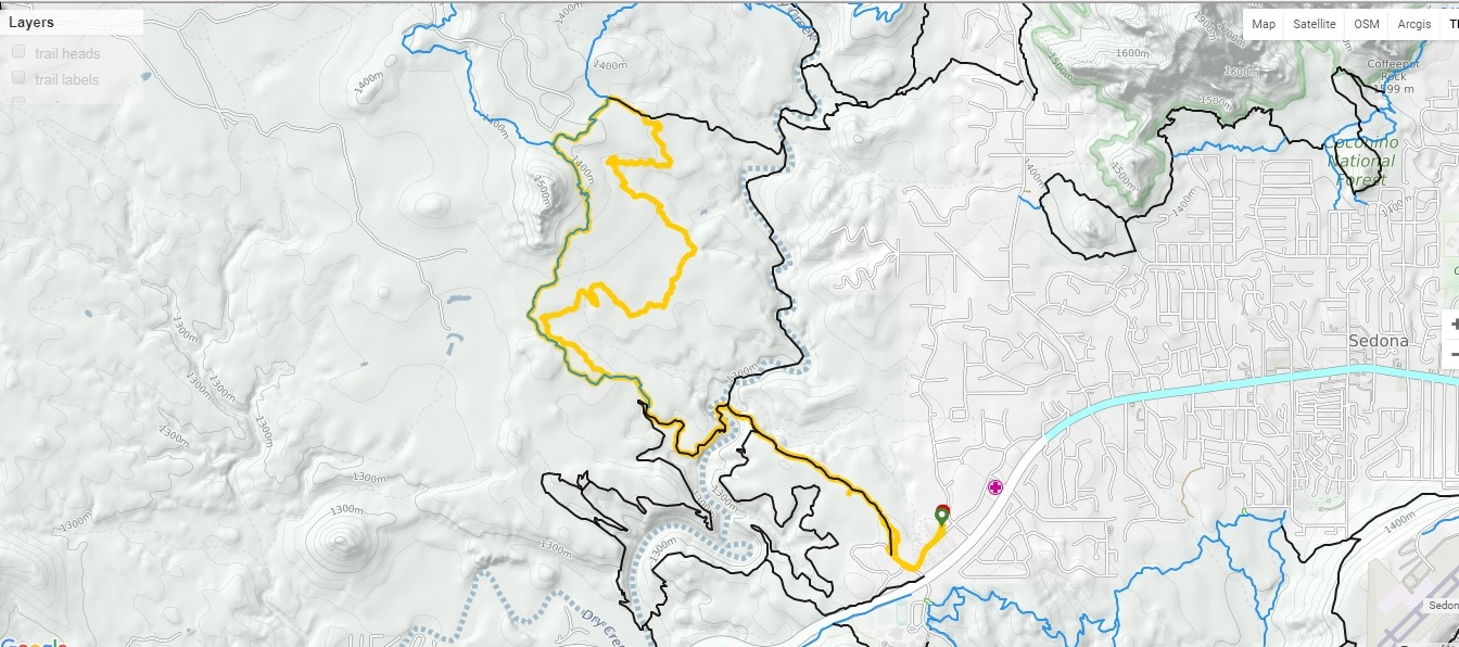 Bloated Skiing: April 22, Sedona Girdner, non-system trails, Western ...