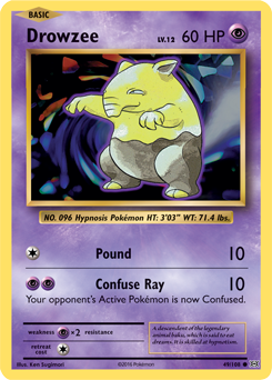 Drowzee -- Evolutions Pokemon Card Review | PrimetimePokemon's Blog