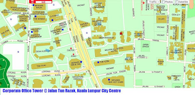 Wisma MPL @ Jalan Raja Chulan: Location Map