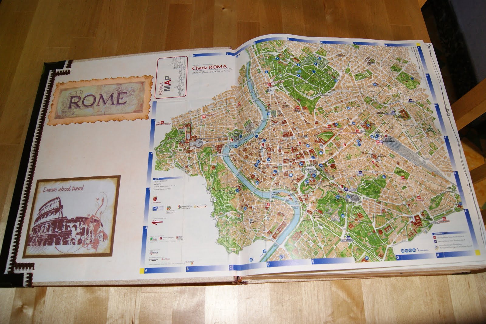 Lady scrapy: Album de Roma 2ª parte.