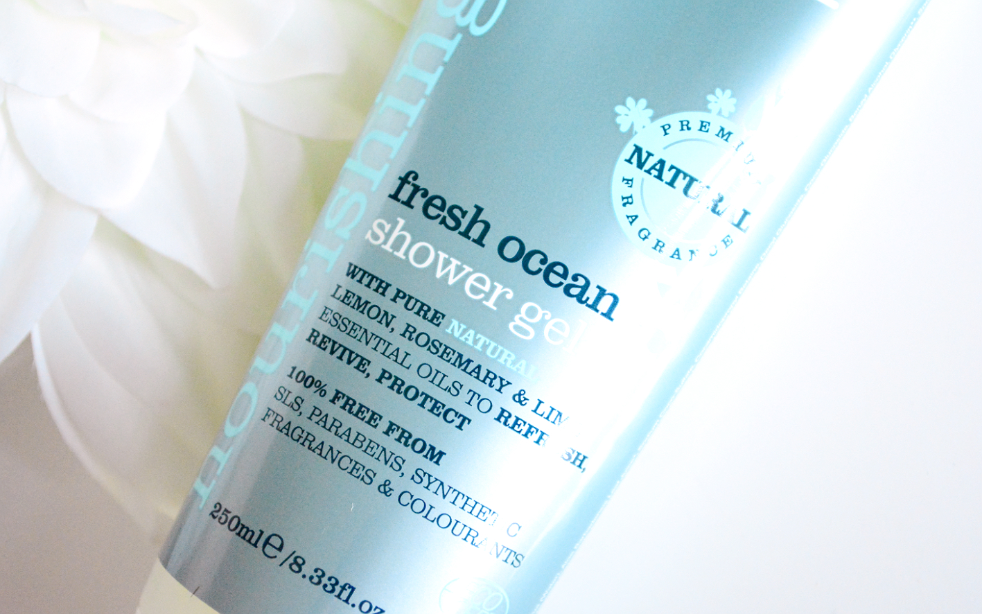 Organic Surge Fresh Ocean Shower Gel || Review | Miss Sunshine and Sparkle