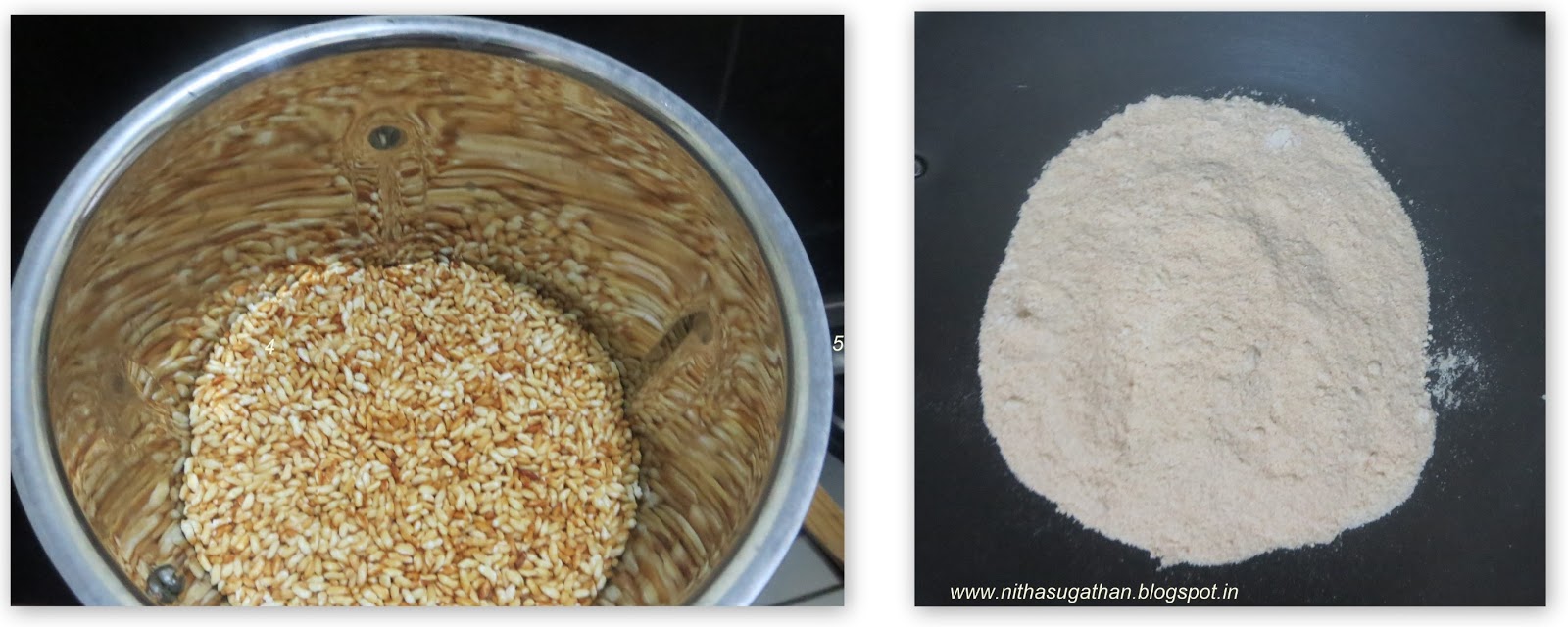 Nitha's Cookbook: Ari unda (Rice balls)