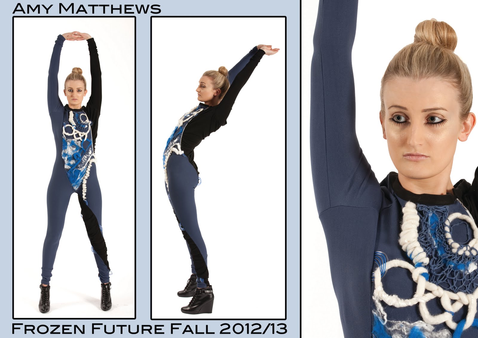 My Fashion: Amy Matthews Graduate Collection 'Frozen Future'