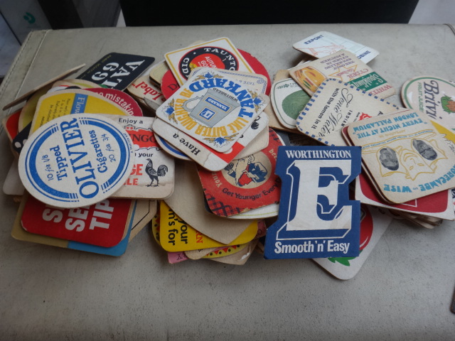 BRITISH EQUIPMENT PUBLISHING BLOG: Vintage Beer Mats Collection