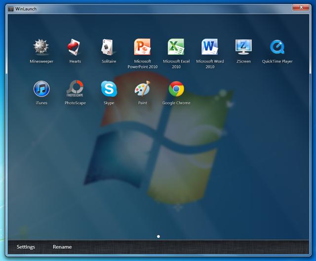 Baixakii Programas: WinLaunch 1.0