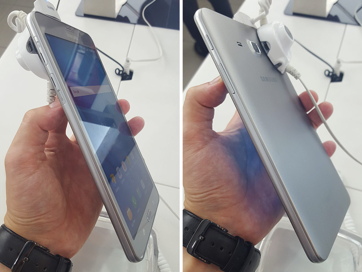 Samsung / マレーシアにおいて「Galaxy Tab A 2016 7.0 SM-T285」を発売開始 / 端末外観画像レビュー