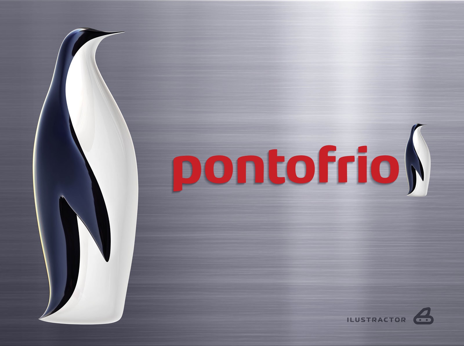 ILUSTRACTOR: Novo pinguim do Ponto Frio