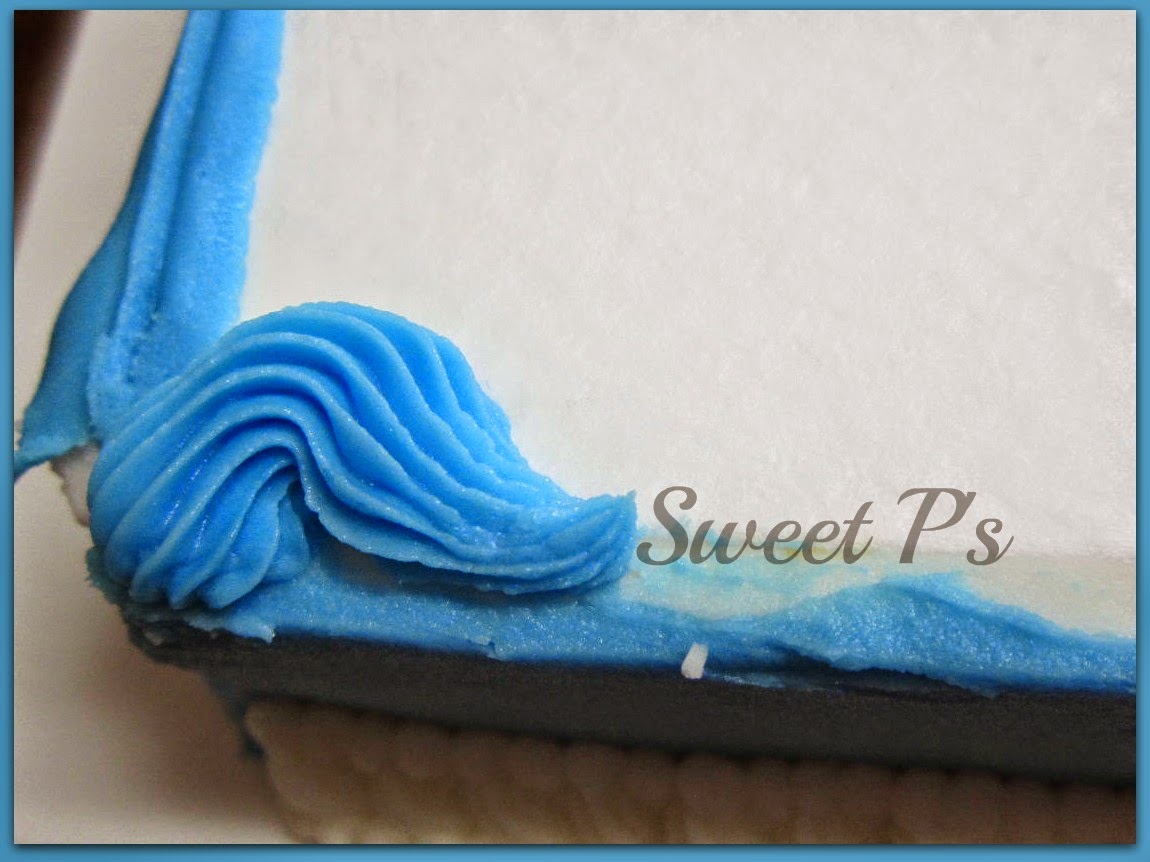 Simple Buttercream Borders | Sweet P's Cake Decorating & Baking Blog