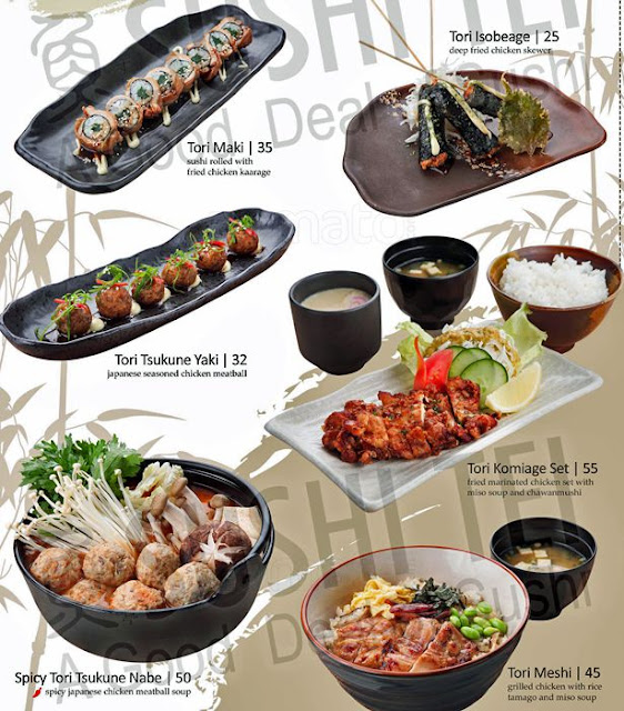 Harga Menu Sushi Tei Kelapa Gading Restoran Jepang