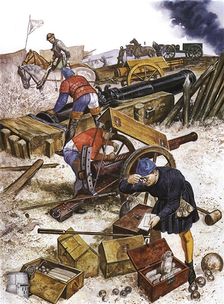 AMO DEL CASTILLO: Los comienzos de la artillería: La bombarda o lombarda