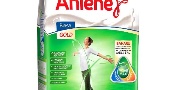 Susu Anlene Gold! Ini ke susu formula terbaik untuk warga emas?