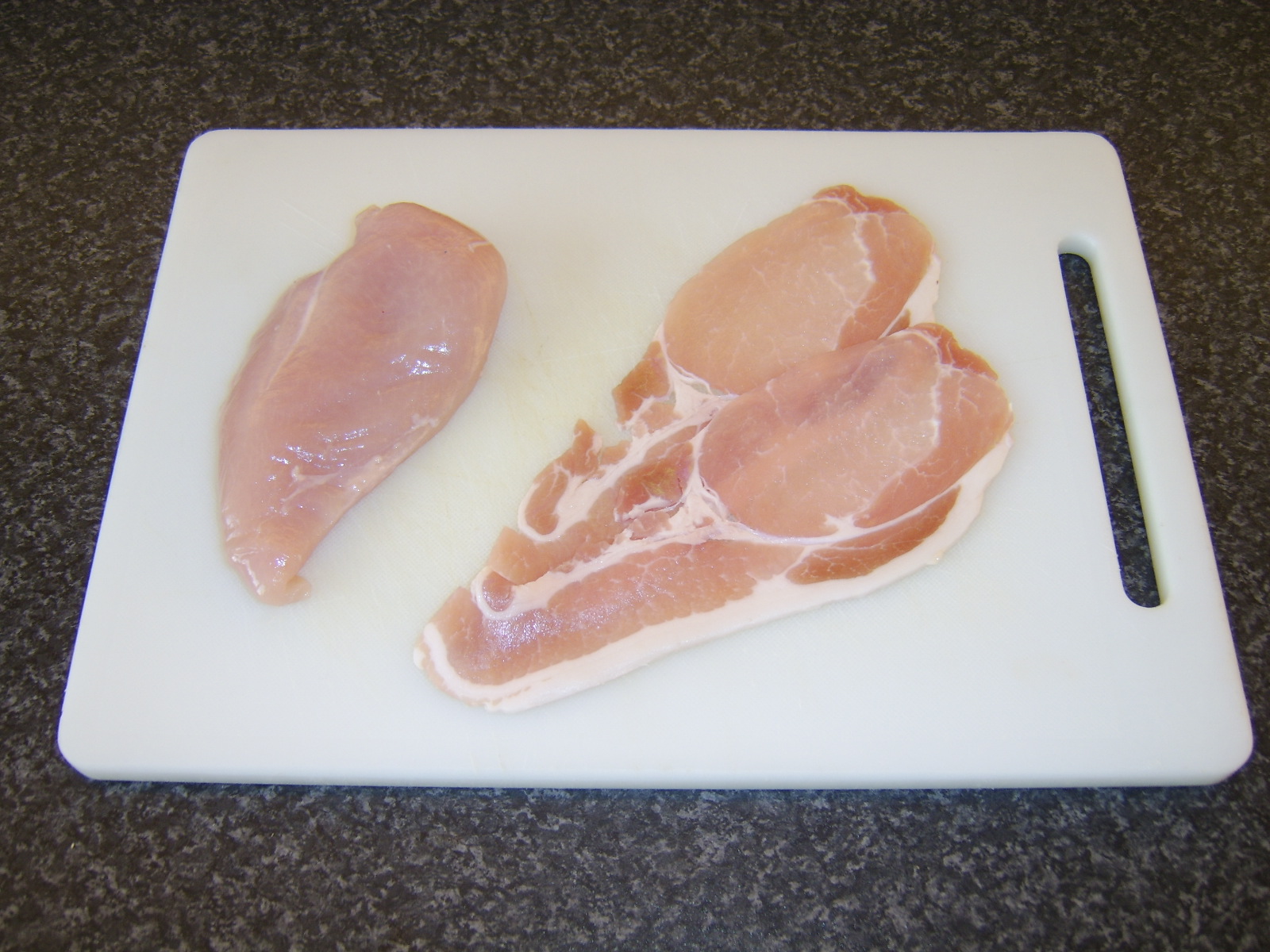 What Should I Have for Dinner Tonight?: Bacon Wrapped Chicken on Black ...