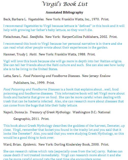 D.A.T.A. Scholars: Annotated Bibliographies - Seedfolks Book List