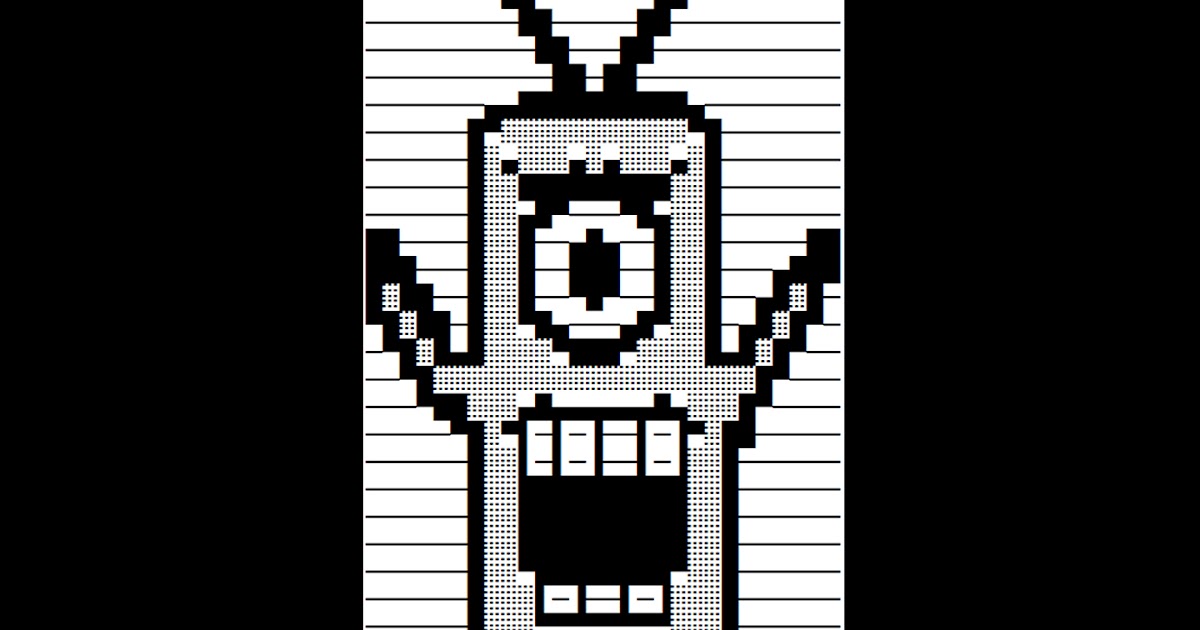 ASCII Art Plankton From Spongebob Squarepants | Cool ASCII Text Art 4 U