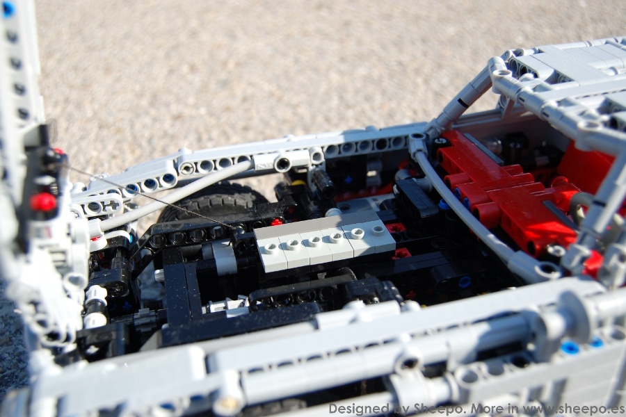 LEGO MOC Mercedes-Benz 300SL '54 Gullwing by Sheepo | Rebrickable ...