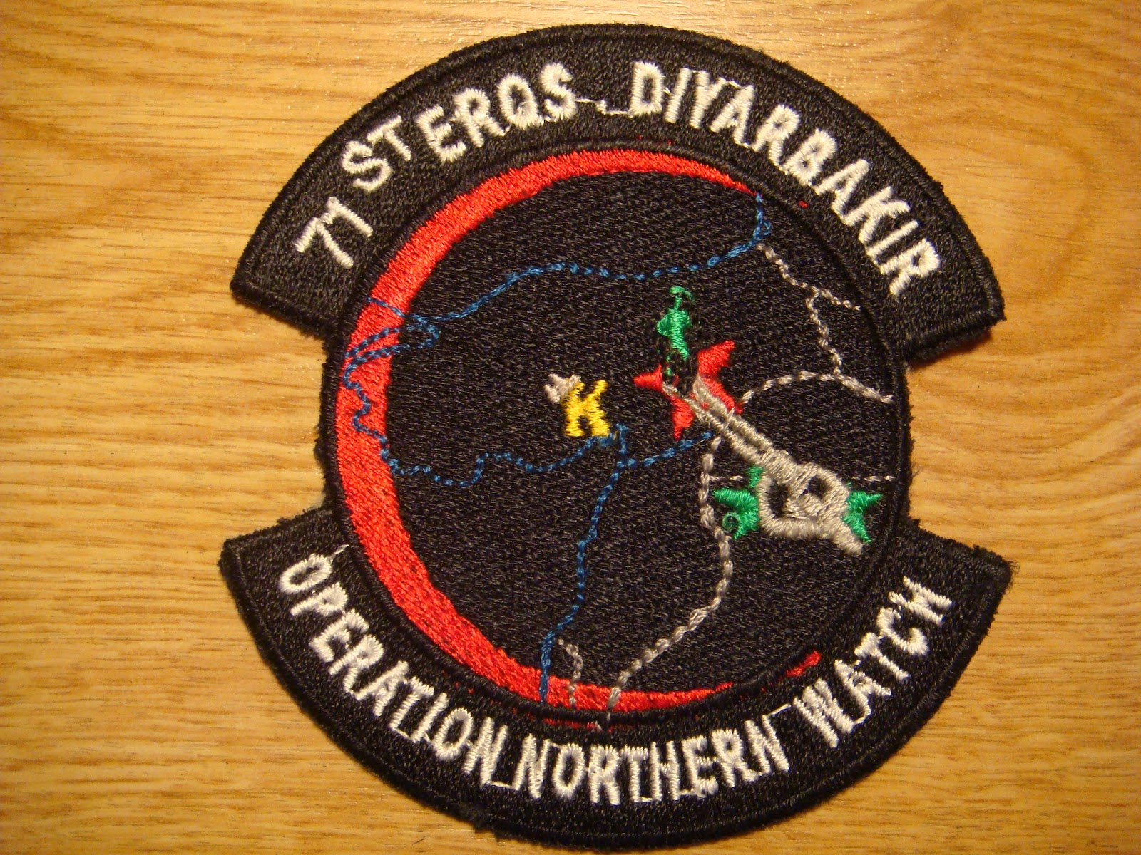 THE USAF RESCUE COLLECTION: USAF 71st ERQS Patch / Operation Northern Watch