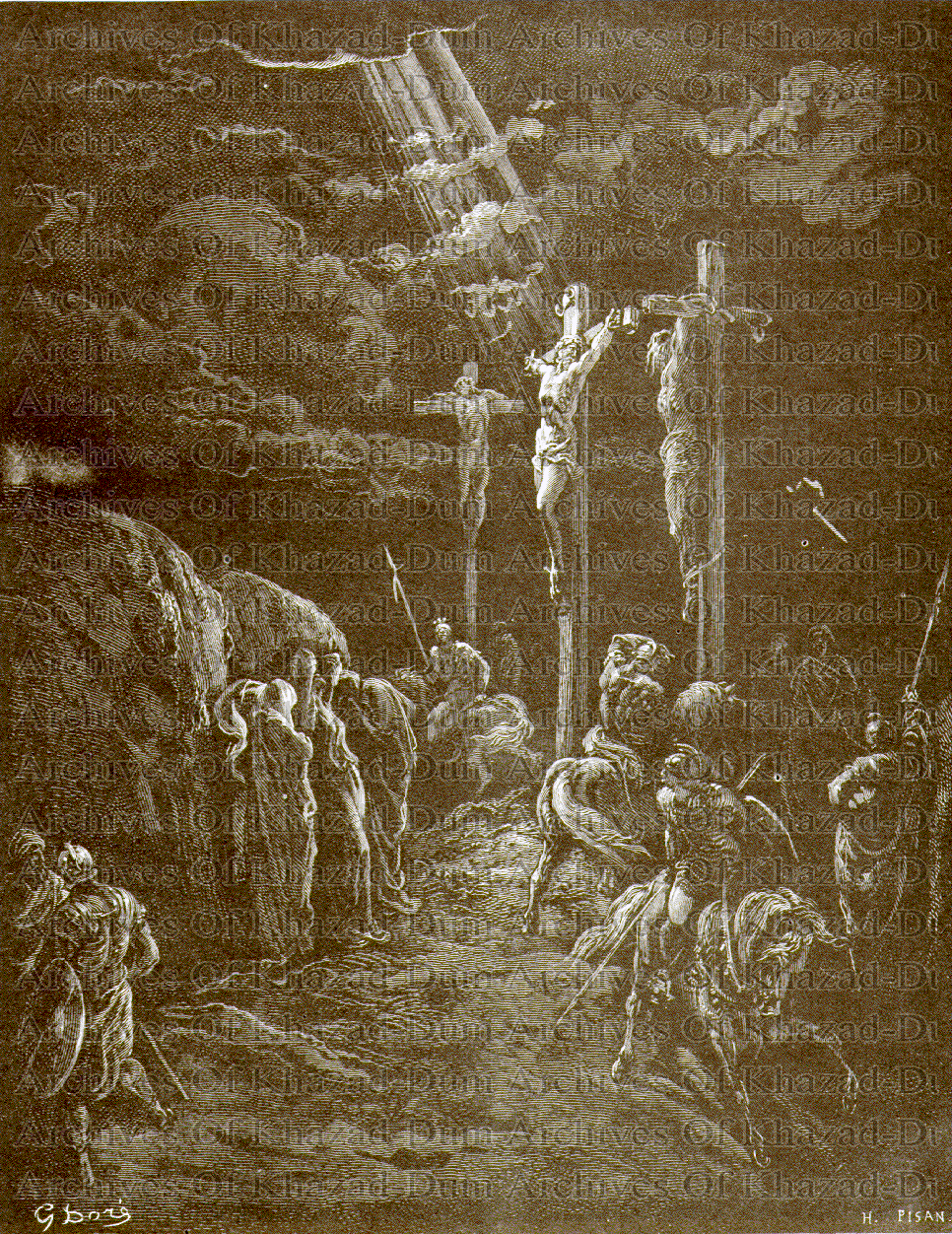 Archives of Khazad-Dum: Paul Gustave Doré - The Crucifixion