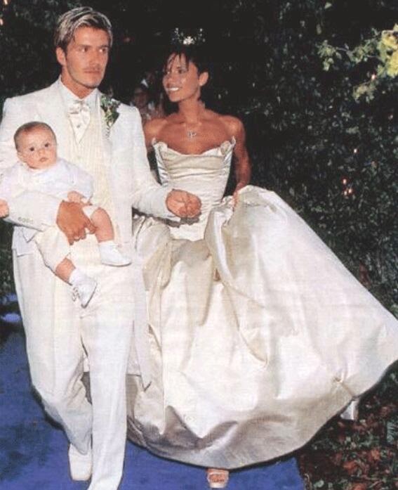 Victoria and David Beckham Share Old Wedding Photos To Mark 15th ...
