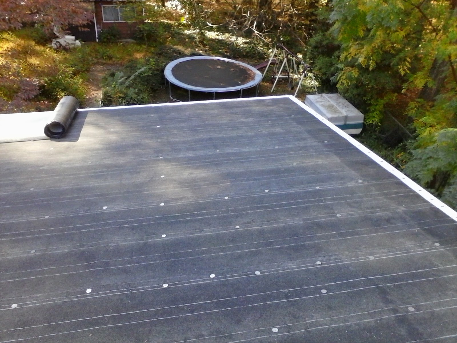 Modified rubber roofing aplication/ granulated | Slate & Tile Roofing ...