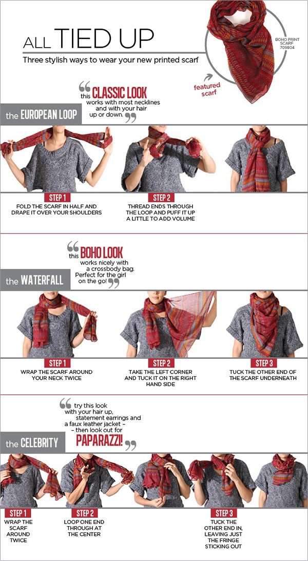 Mint Valley: HOW TO WEAR YOUR SCARF?