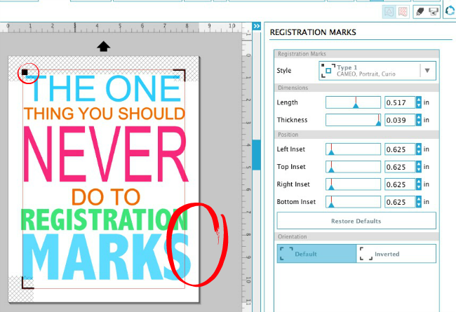 The One Thing Guaranteed to Cause a Print and Cut Registration Failure ...
