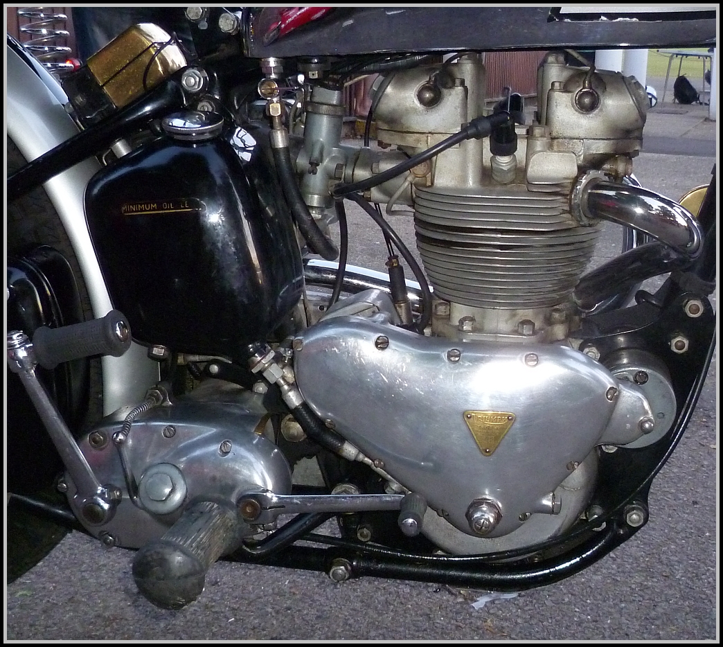 THE ALL ALLOY 500 PRE UNIT TRIUMPHS: 1951 Triumph TR5 Trophy