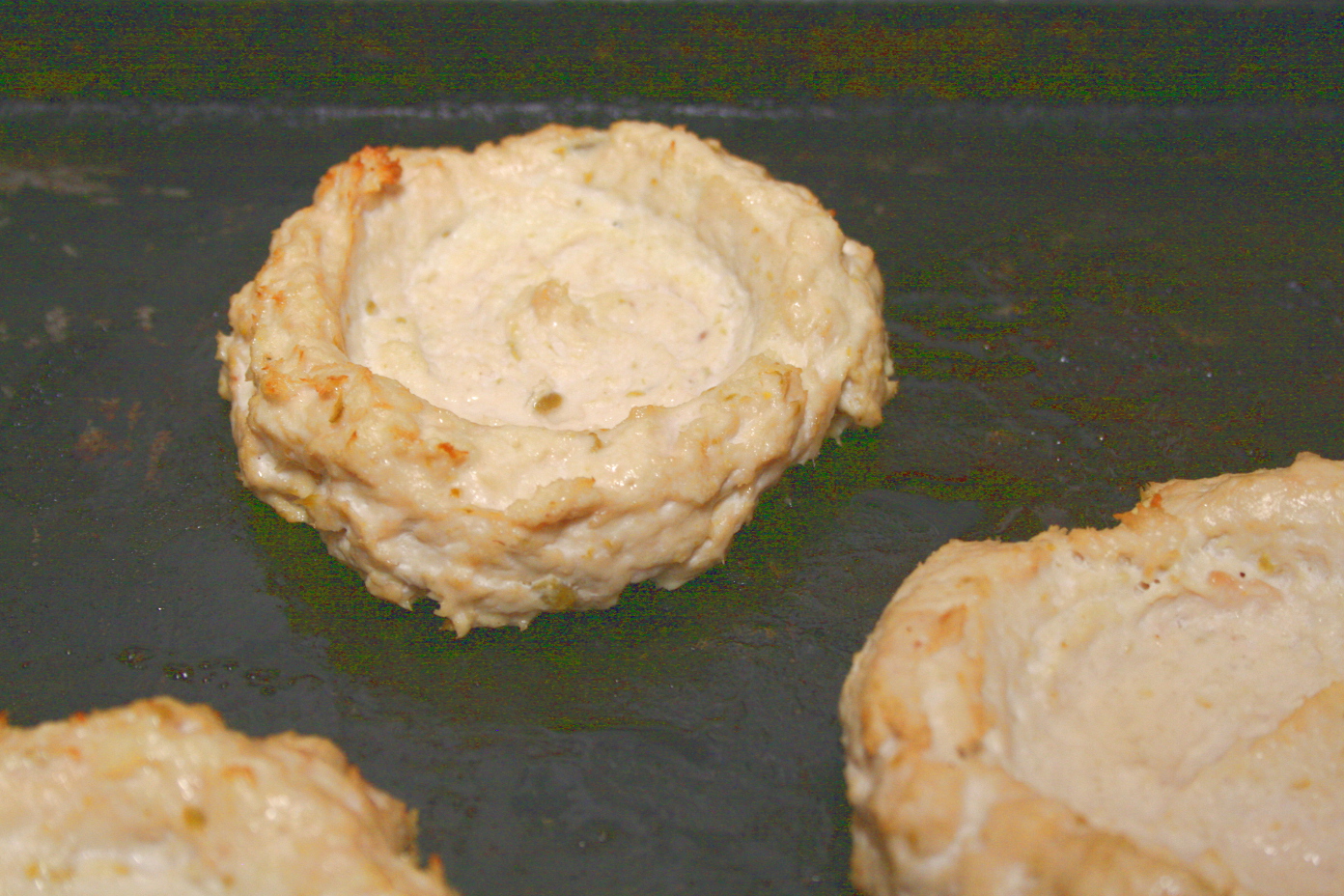 24/7 Low Carb Diner: Chicken and Green Chile Volcanoes