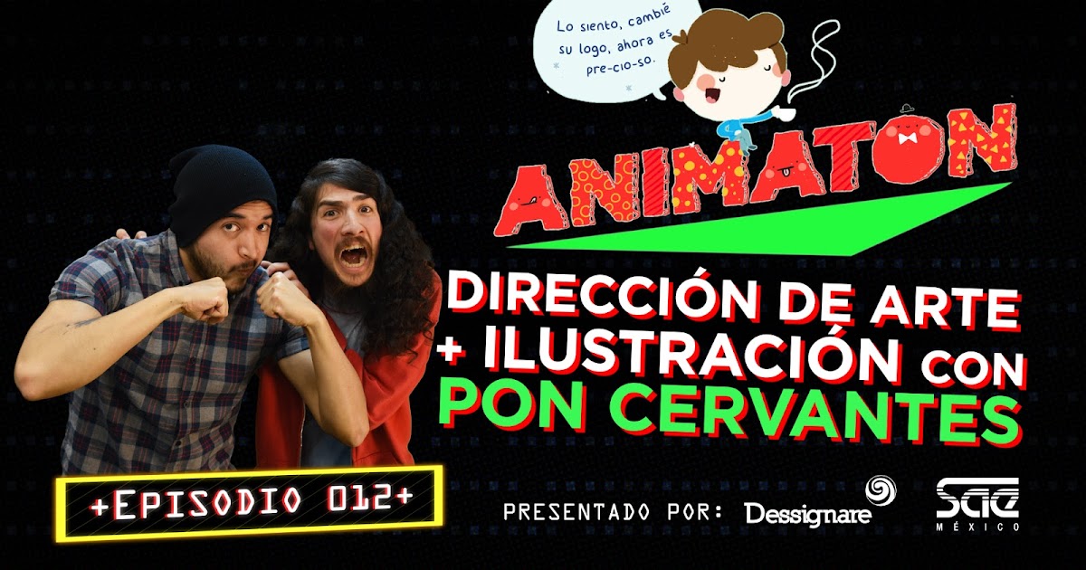 ANIMATÓN 012: Diseño de marcas e Ilustración con @Pon_Cervantes ...