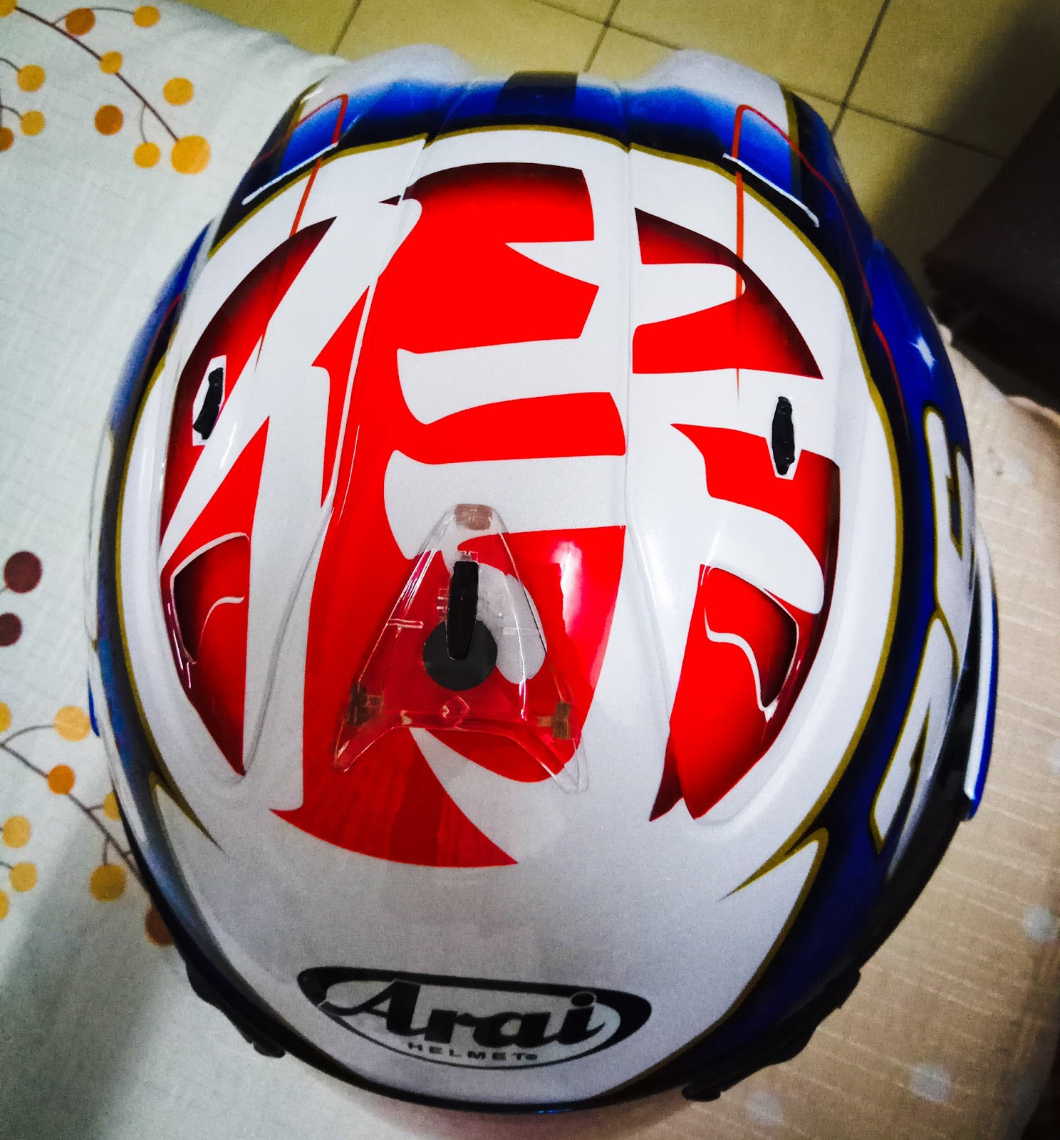 REPLICA ARAI RAM 4X DANI PEDROSA SAMURAI 2017 | motogpf1store.com