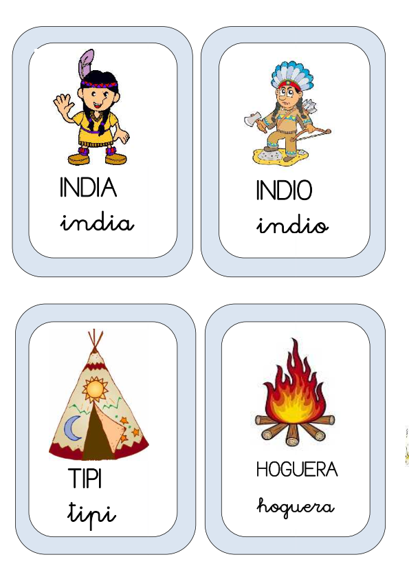RATONCITOS DE COLORES BLOG DE EDUCACIÓN INFANTIL: PROYECTO " LOS INDIOS