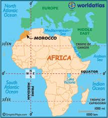 Maroko - Kingdom of Morocco capital Rabat